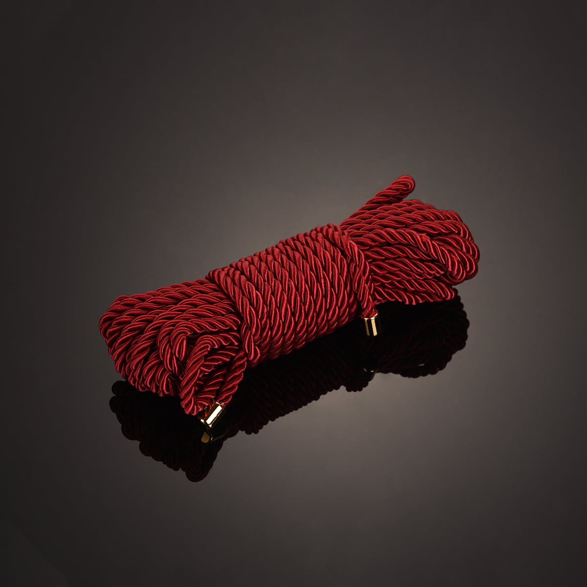 Restrain Bondage Rope Black/Red/Gold - UPKO Nederland
